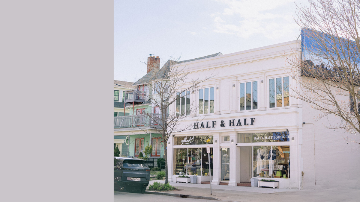 Half & Half Boutique Elmwood Village Buffalo, NY.