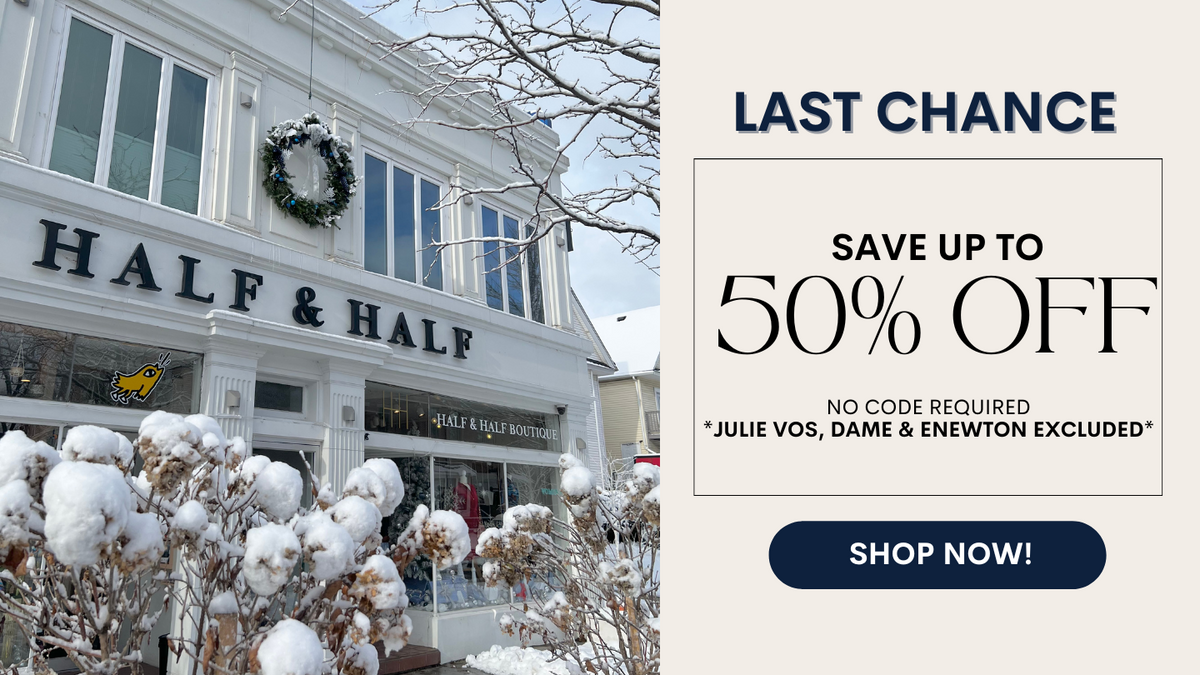 Half & Half Boutique Elmwood Village Buffalo, NY.